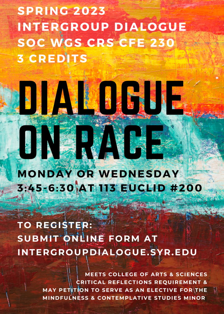 Academic Courses - Intergroup Dialogue Program – Syracuse University Academic Courses - Intergroup Dialogue Program – Syracuse University