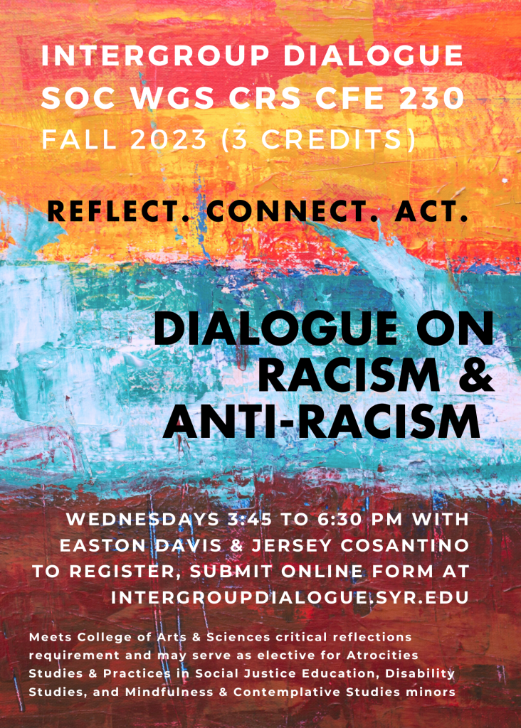 Intergroup Dialogue at Syracuse University - Intergroup Dialogue ... Intergroup Dialogue at Syracuse University - Intergroup Dialogue ...